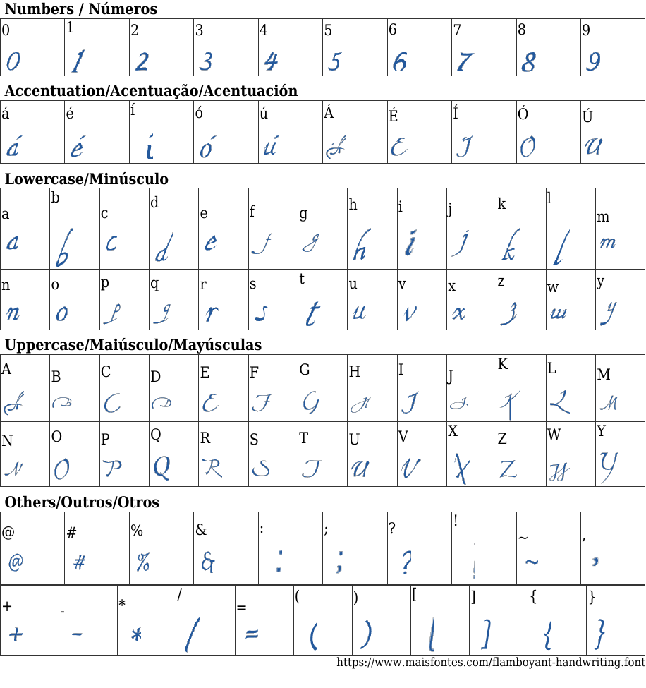 Flamboyant Handwriting: Baixar Fonte Grátis | MaisFontes