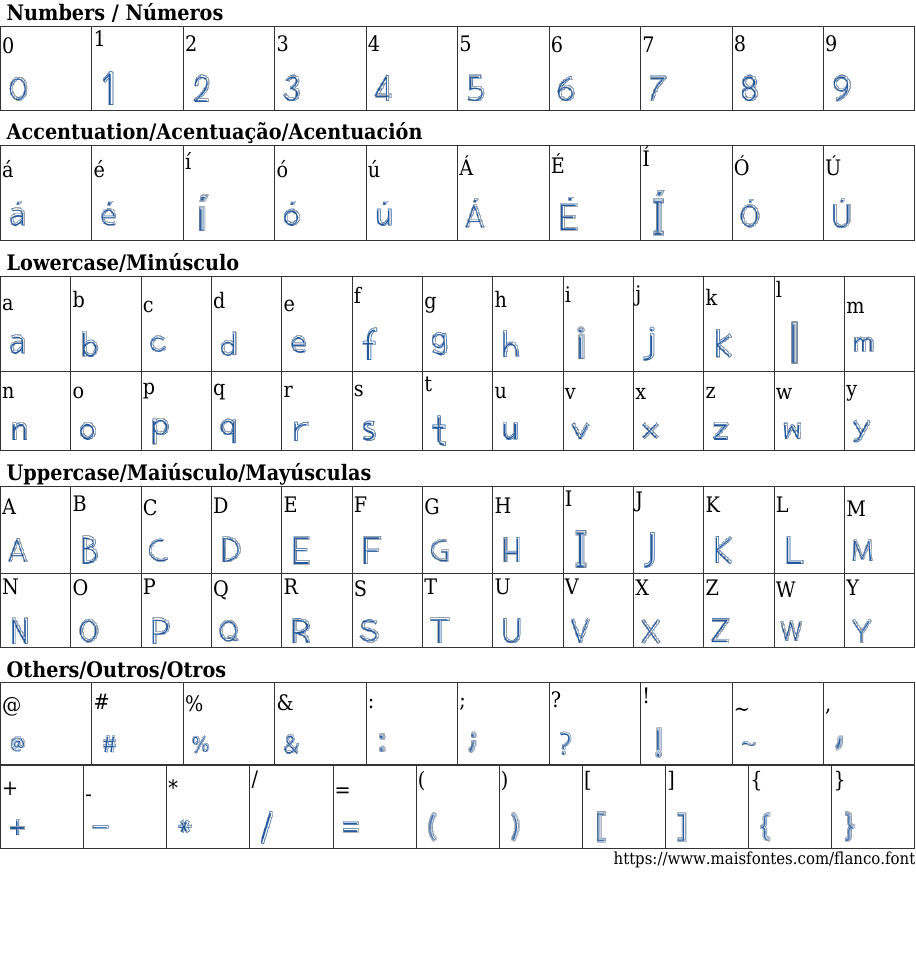 Flanco: Free Font Download | MaisFontes