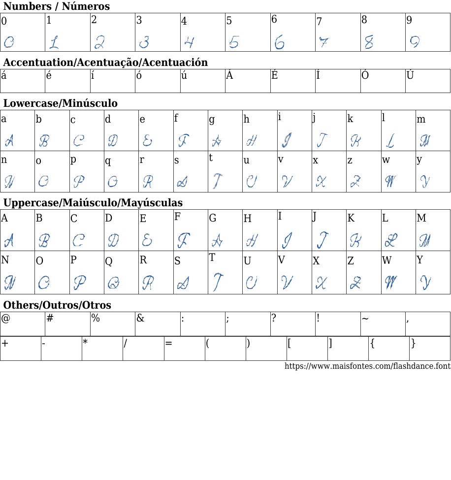 Flash Dance: Free Font Download | MaisFontes