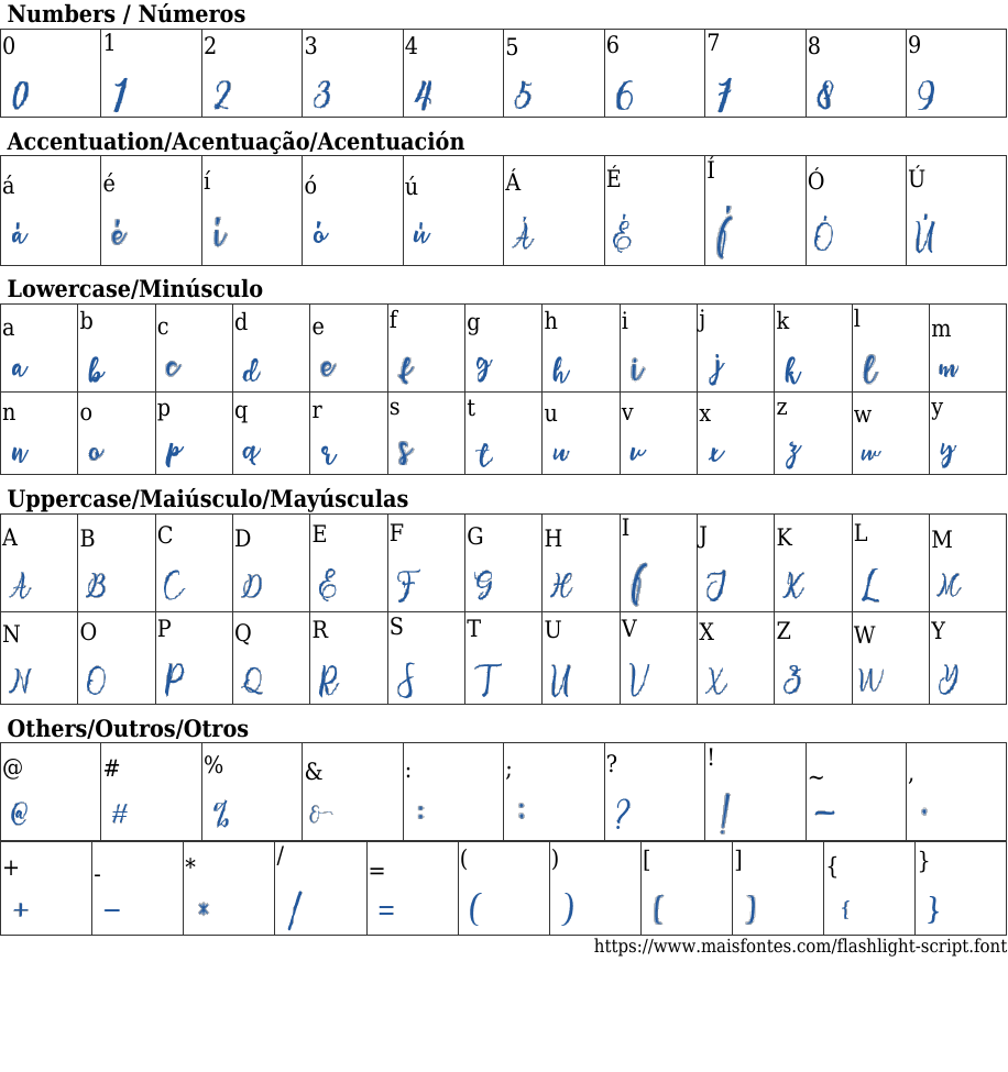 Flashlight Script: Free Font Download | MaisFontes