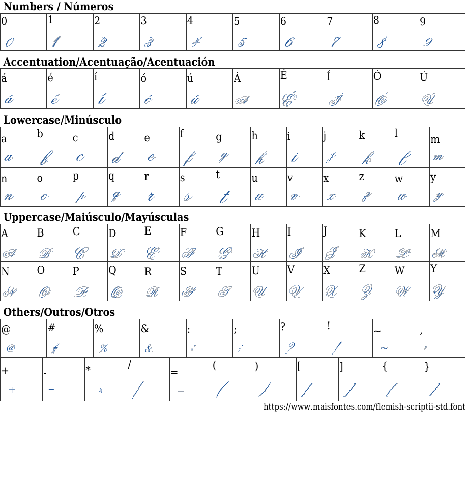 Flemish Script II Std: Free Font Download | MaisFontes