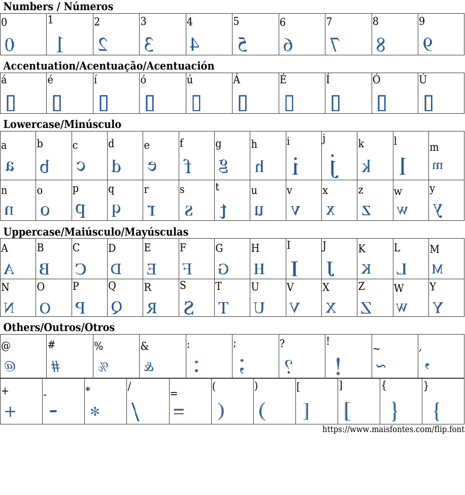 Flip Font: Free Download | MaisFontes