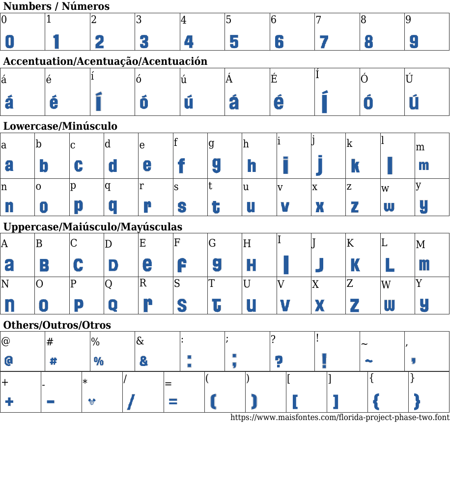 Florida Project Phase Two: Free Font Download | MaisFontes