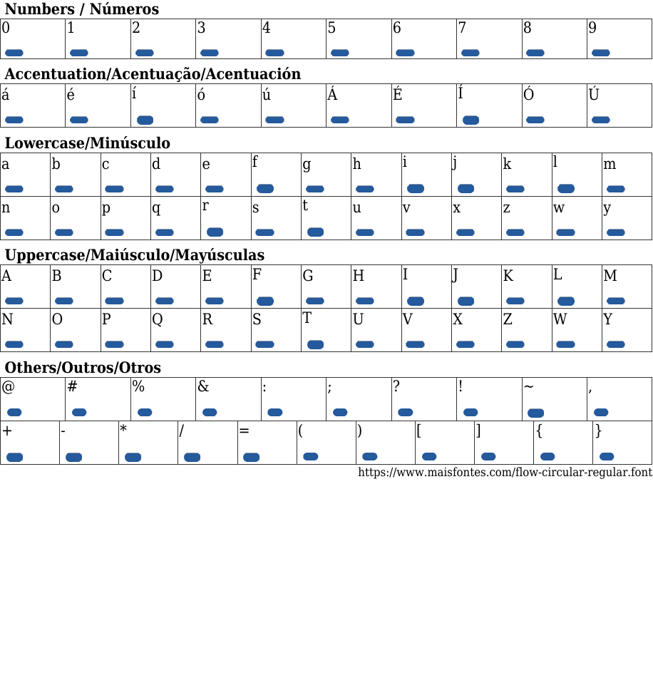 Flow Circular Regular: Baixar Fonte Grátis | MaisFontes