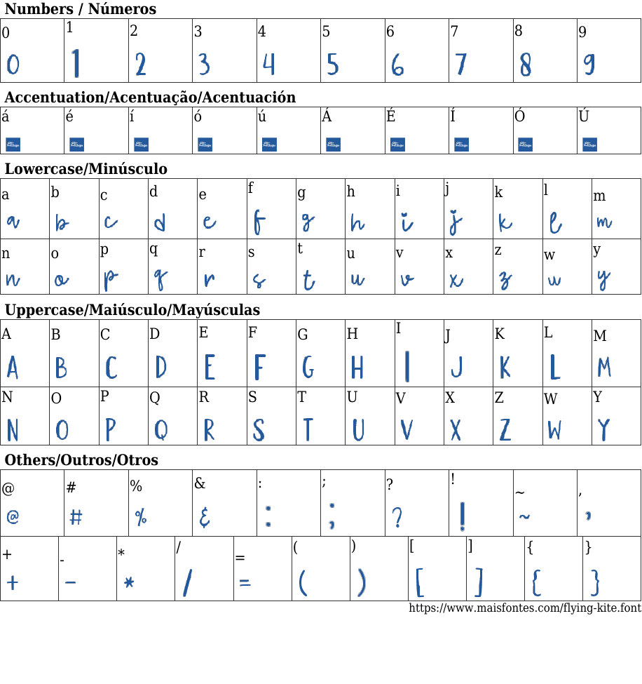 Flying Kite: Free Font Download | MaisFontes