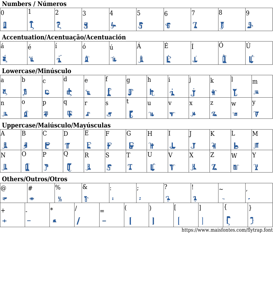 Flytrap: Free Font Download | MaisFontes