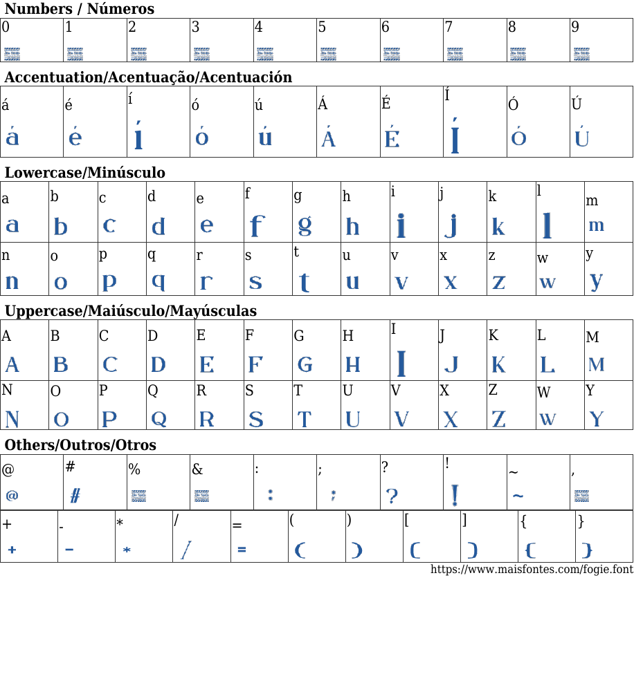 Fogie: Free Font Download | MaisFontes
