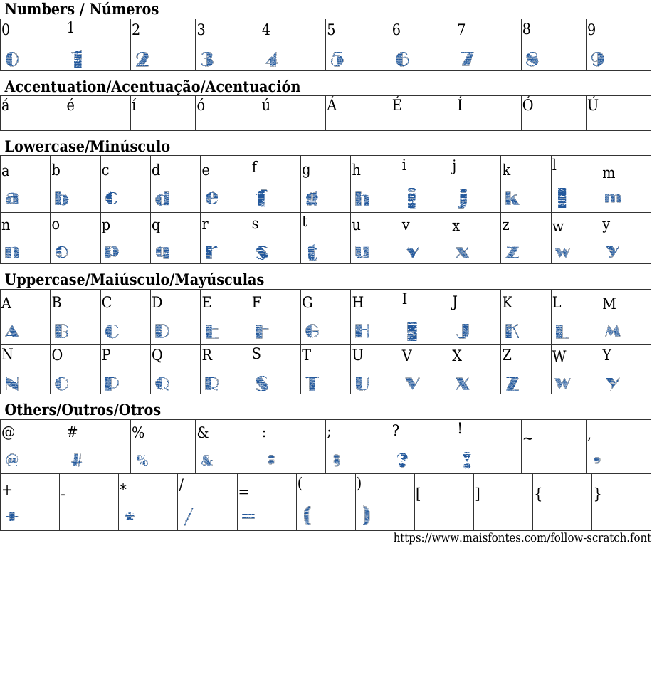 Follow scratch: Baixar Fonte Grátis | MaisFontes