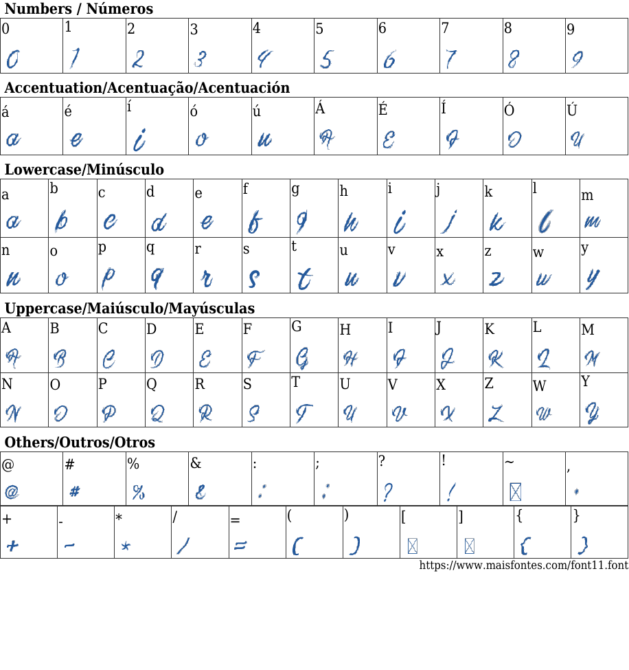 Font 11: Download Free Font | MaisFontes