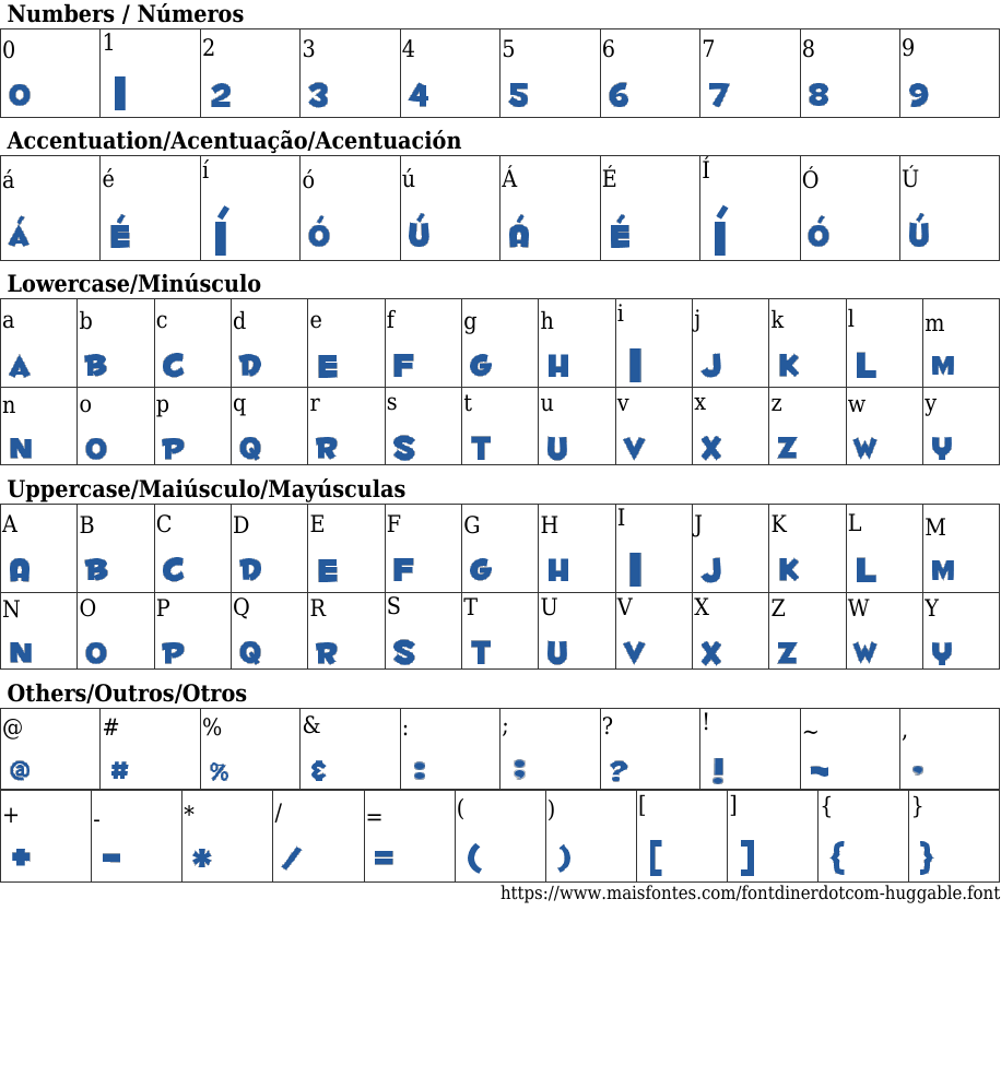 Fontdinerdotcom Huggable: Free Font Download | MaisFontes