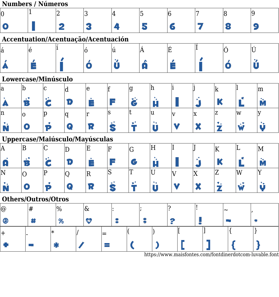 Fontdinerdotcom Luvable: Baixar Fonte Grátis | MaisFontes