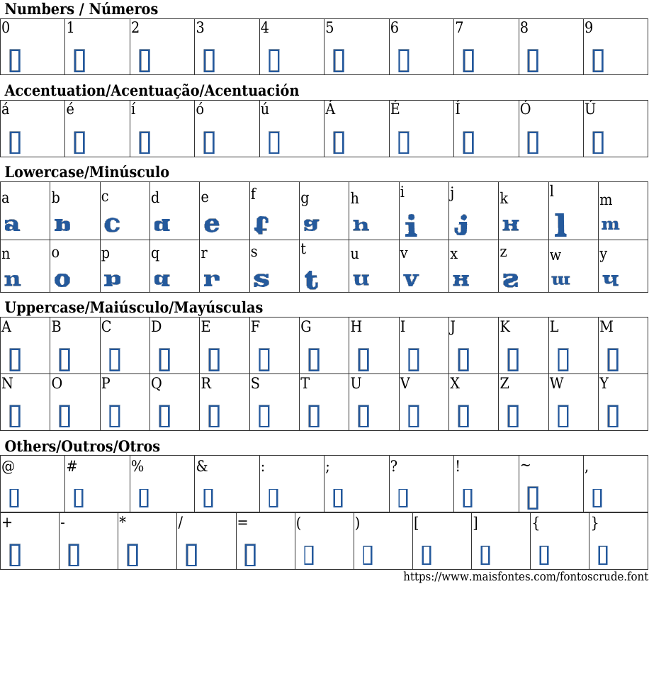 fontos crude: Free Font Download | MaisFontes