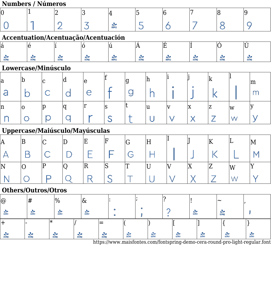 Cera Round Pro Light: Free Font Download | MaisFontes