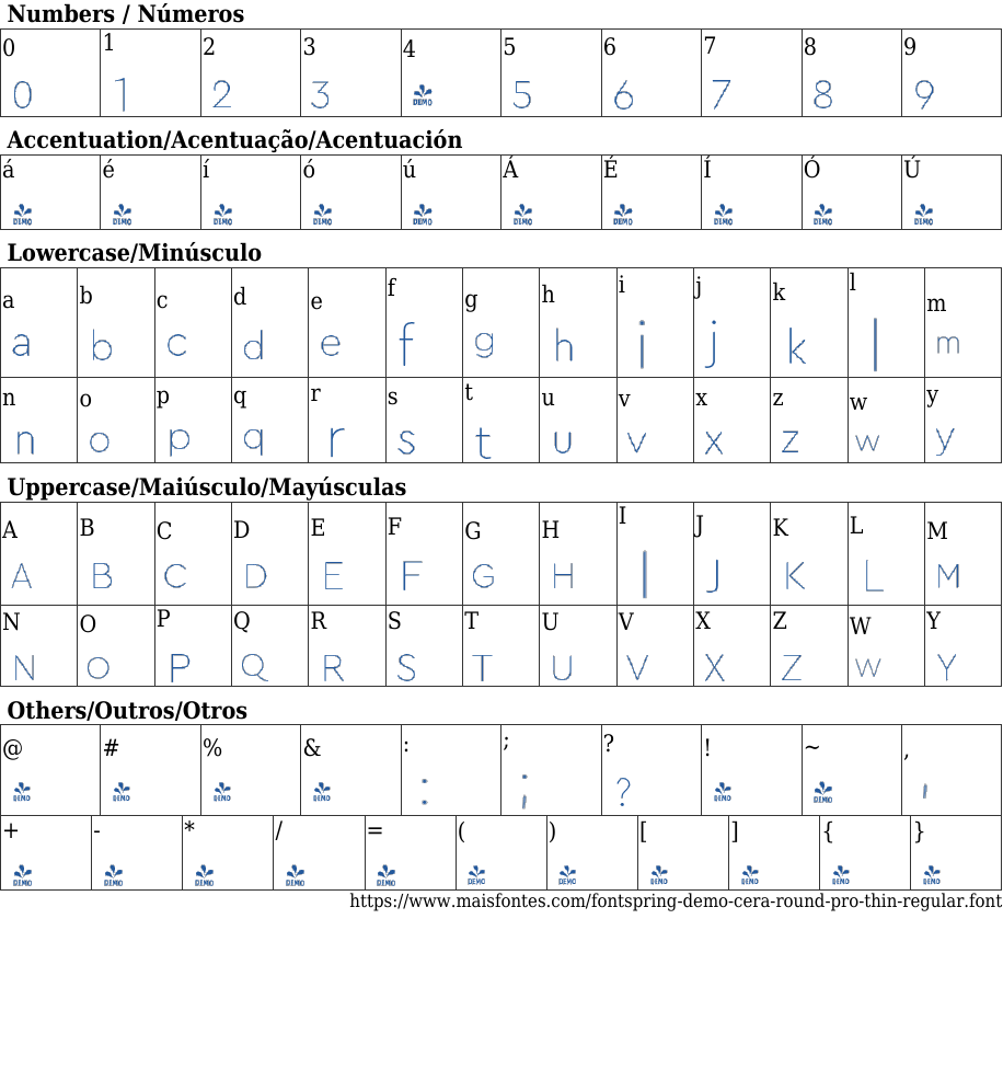 Cera Round Pro Thin: Free Font Download | MaisFontes