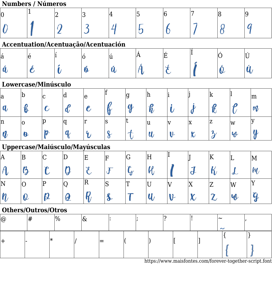 Forever Together Script: Baixar Fonte Grátis | MaisFontes