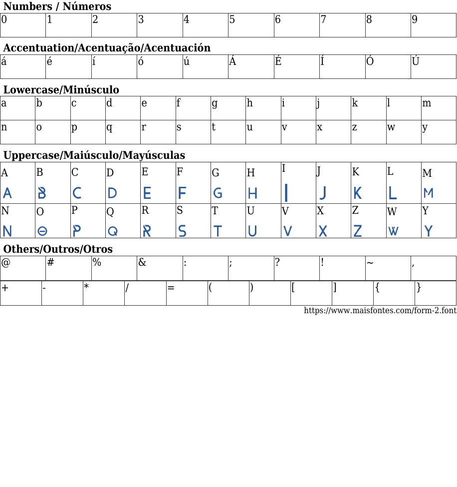 FORM CAPS: Baixar Fonte Grátis | MaisFontes