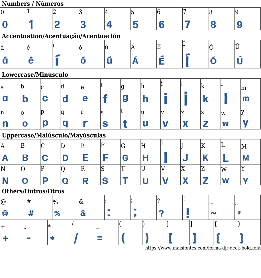 Forma Deck Bold: Free Font Download | MaisFontes