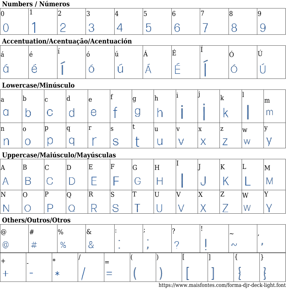 Forma Deck Light: Free Font Download | MaisFontes