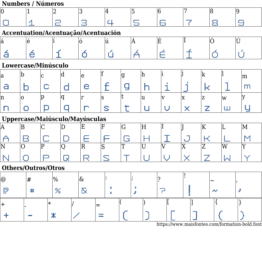 Formation Bold: Free Font Download | MaisFontes