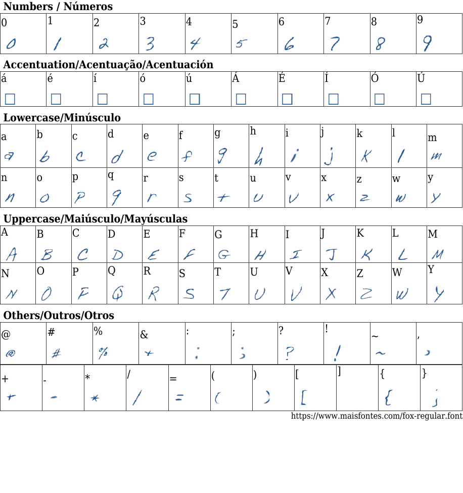 Fox Hands: Baixar Fonte Grátis | MaisFontes