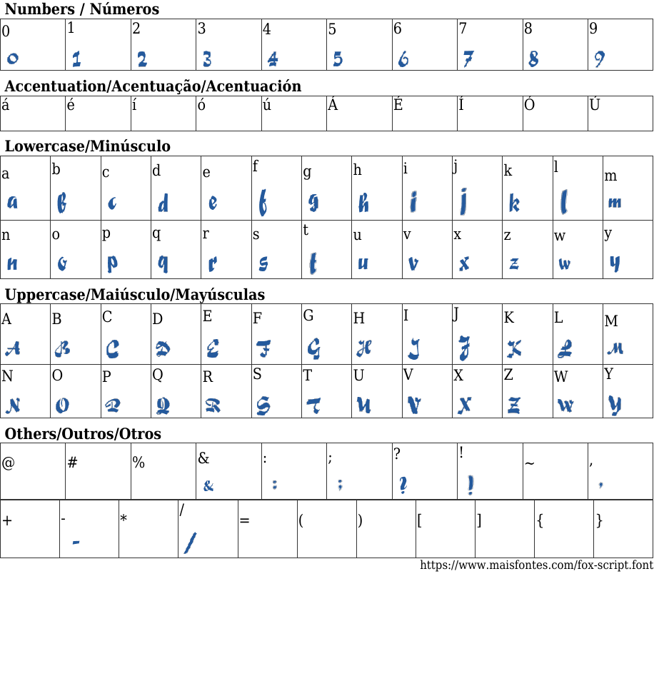 Fox Script: Free Font Download | MaisFontes