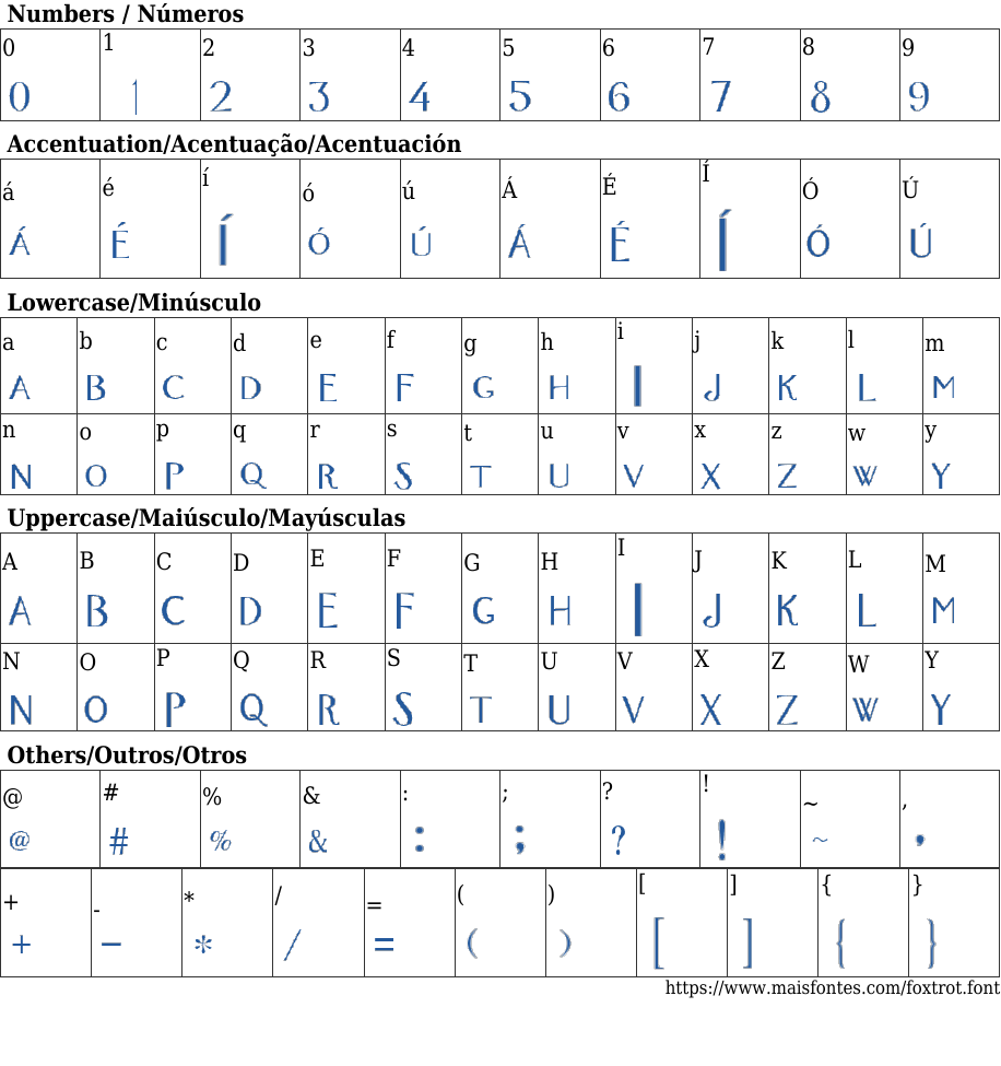 FoxTrot: Free Font Download | MaisFontes