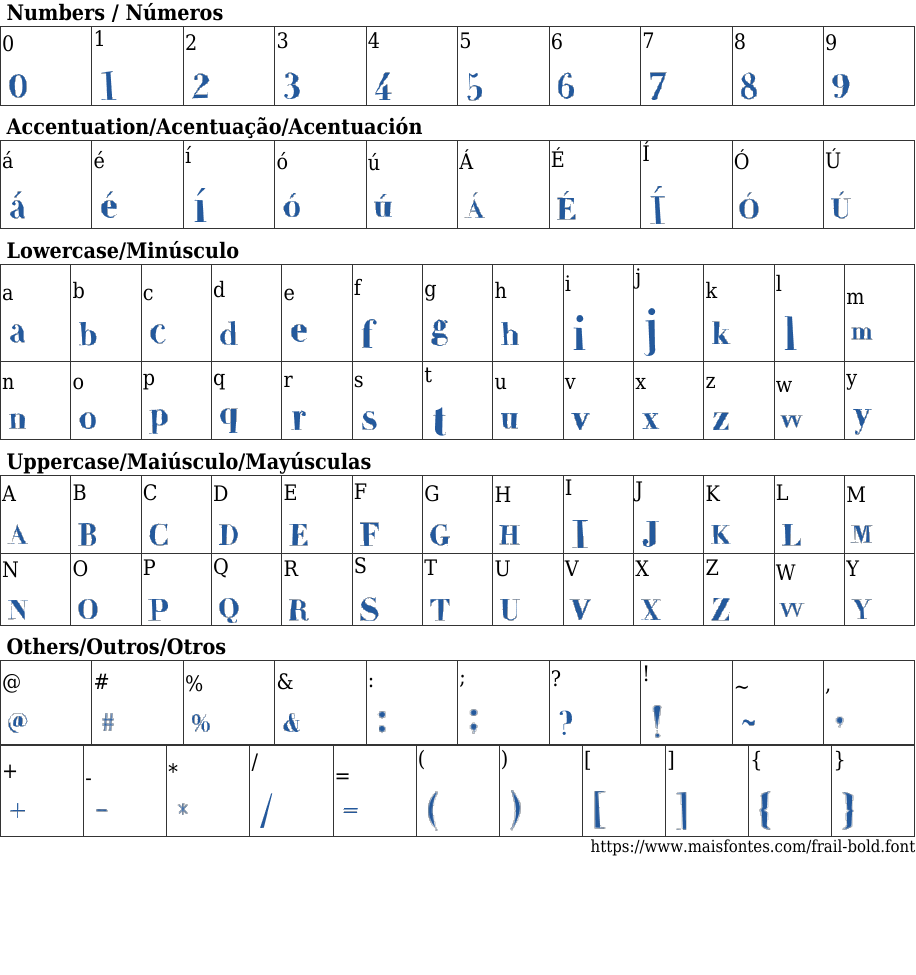 Frail Bold: Free Font Download | MaisFontes
