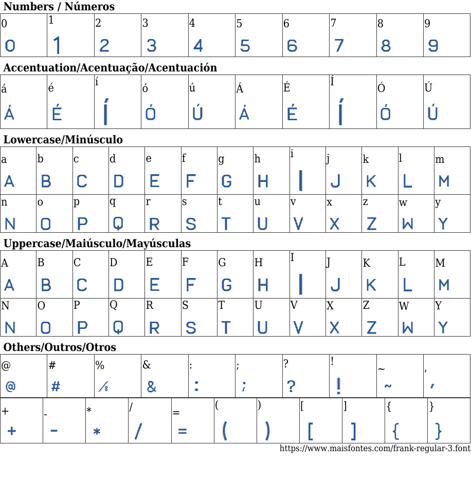 Frank Regular: Free Font Download | MaisFontes