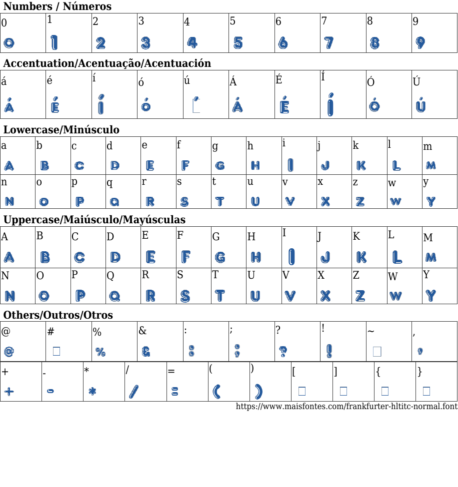 Frankfurter Highlight Normal: Free Font Download | MaisFontes