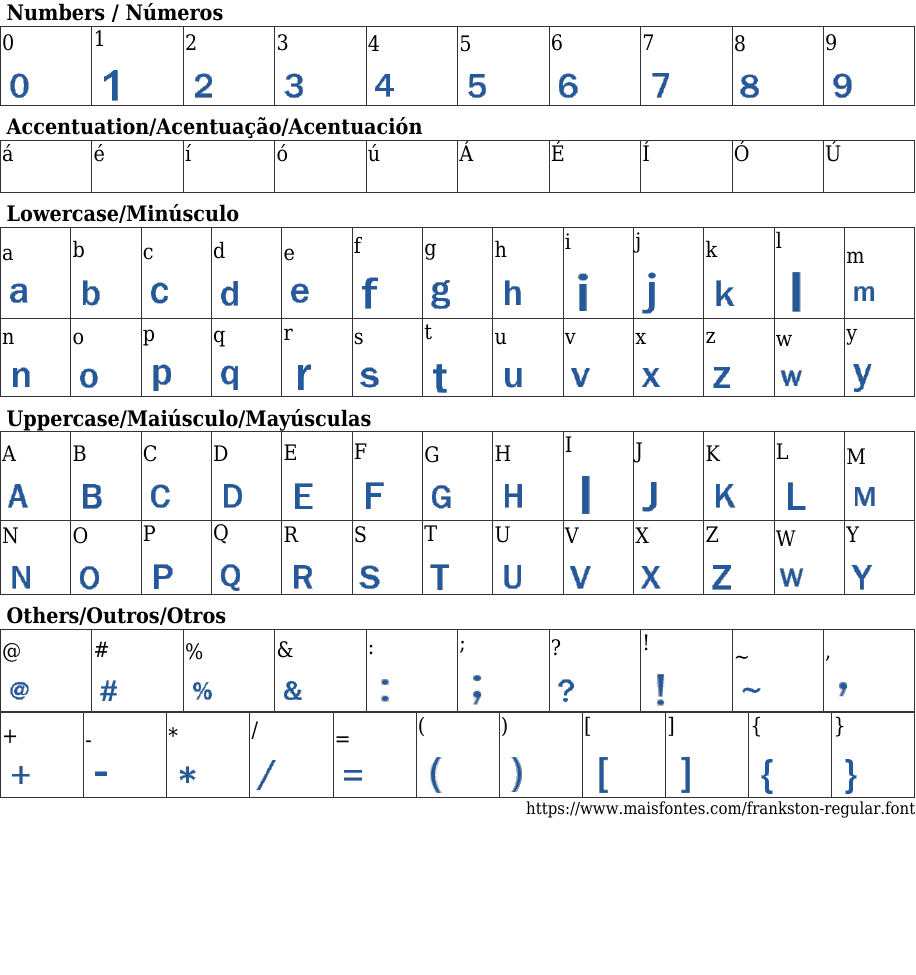 Frankston Regular Font: Free Download | MaisFontes