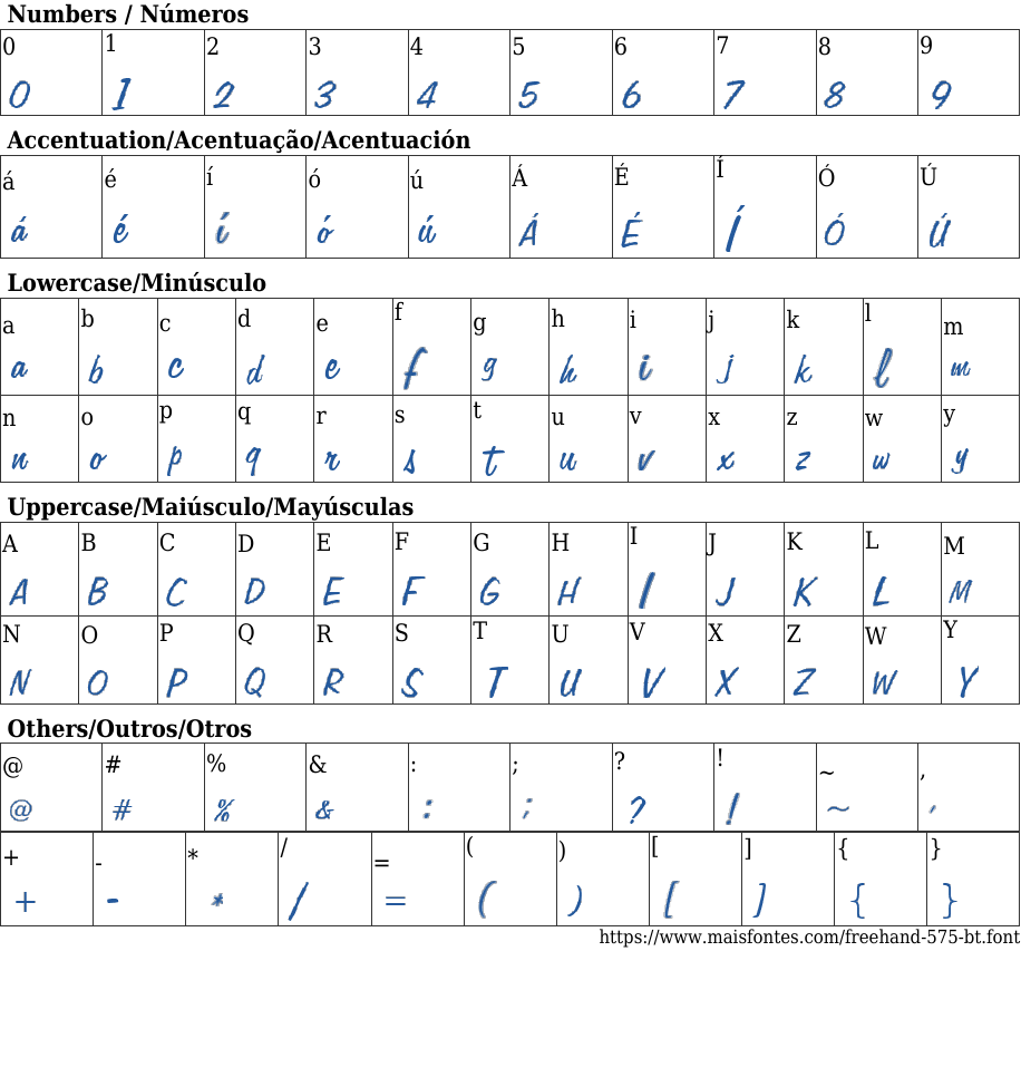 Freehand 575 BT: Baixar Fonte Grátis | MaisFontes