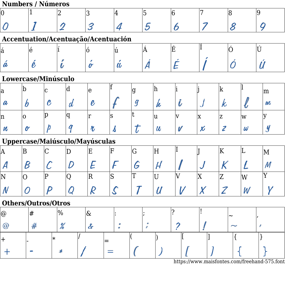 Freehand 575: Download Free Font | MaisFontes