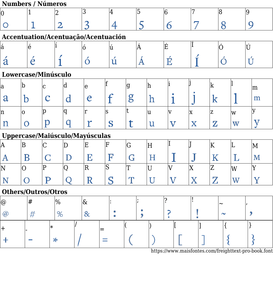 Freight Text Pro Book Font: Free Download | MaisFontes