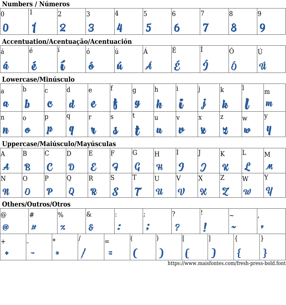 Fresh Press Bold: Free Font Download | MaisFontes