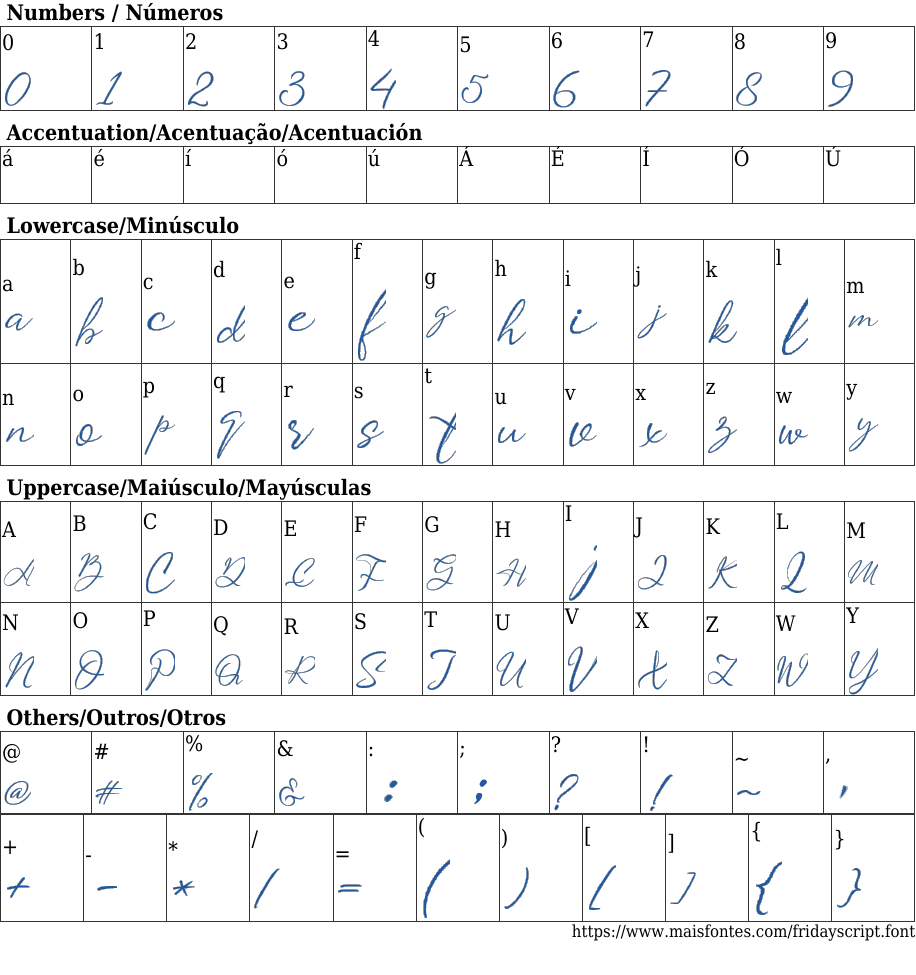 Friday Script: Free Font Download | MaisFontes