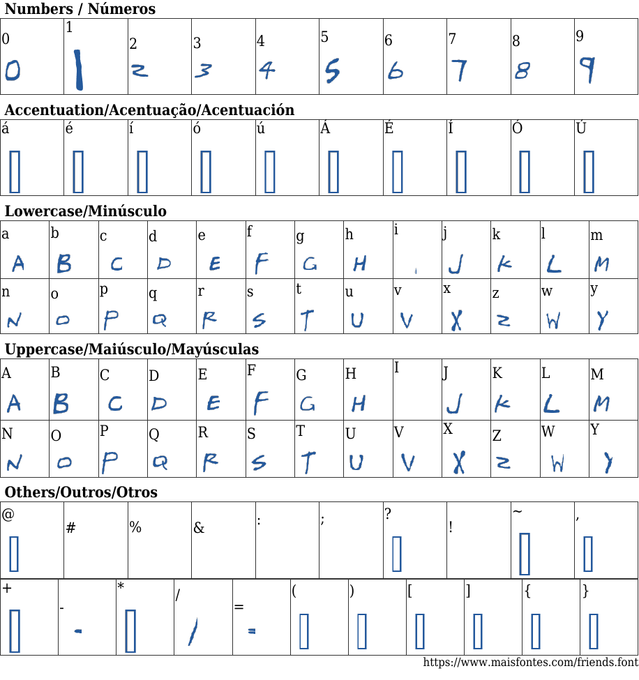 Friends Font: Free Download | MaisFontes