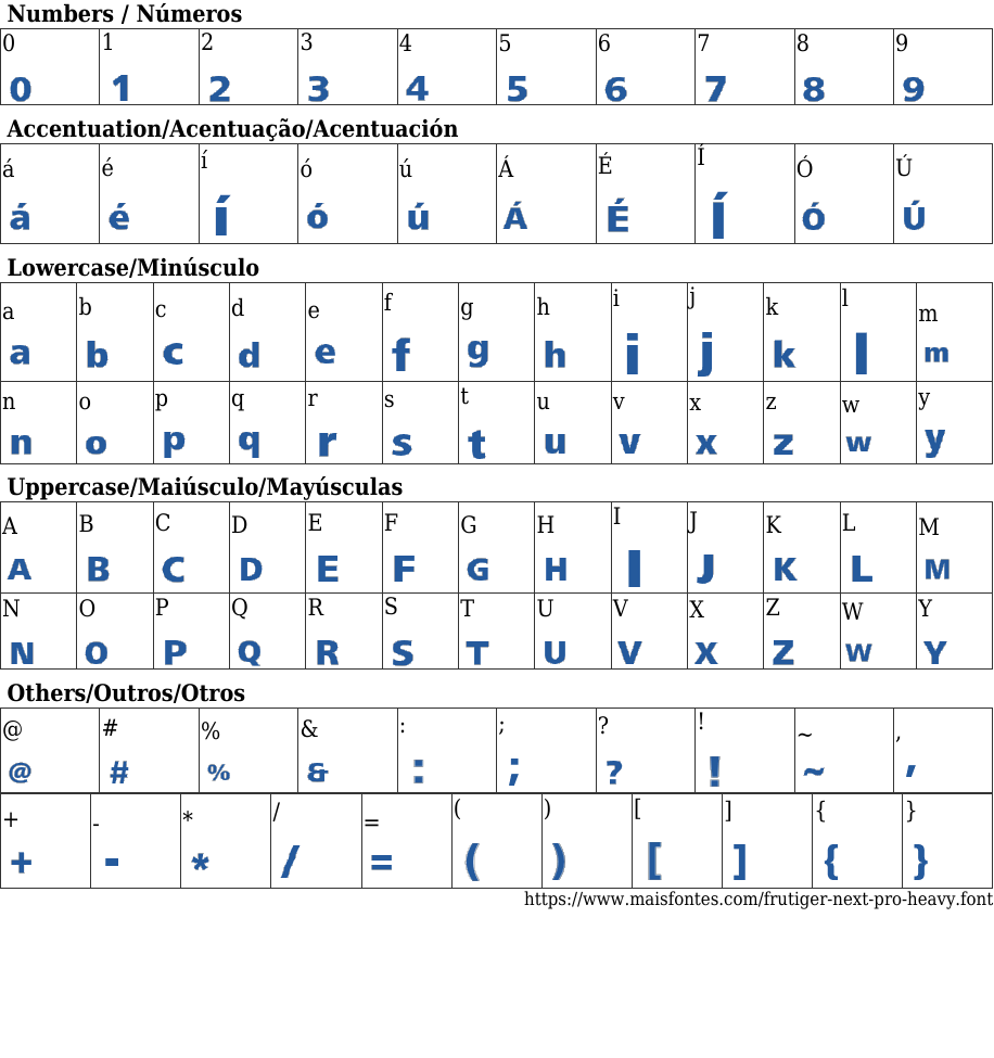 Frutiger Next Pro Heavy Font: Free Download | MaisFontes