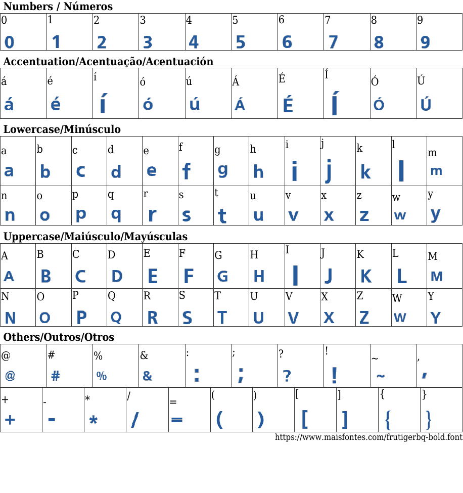Frutiger BQ Bold Font: Free Download | MaisFontes