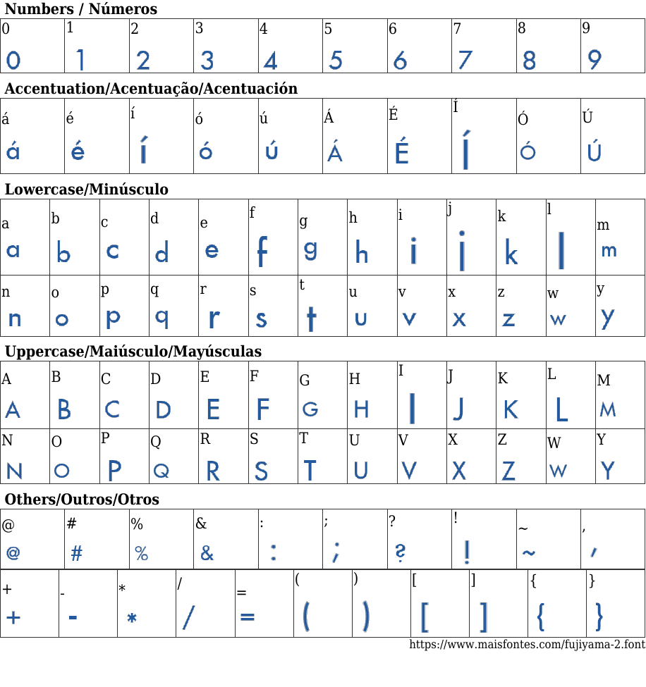 Fujiyama Regular Font: Free Download | MaisFontes