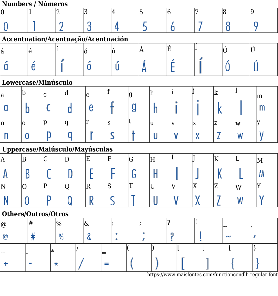 Function Condensed LH Font: Free Download | MaisFontes