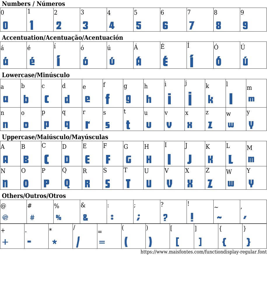 Function Display Regular: Free Font Download | MaisFontes