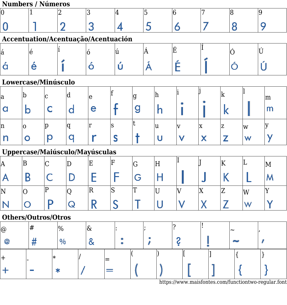 Function Two: Free Font Download | MaisFontes