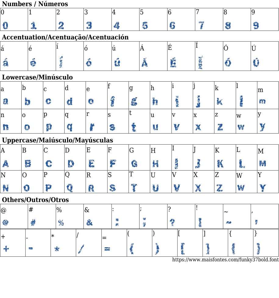 Funky 37 Bold: Free Font Download | MaisFontes