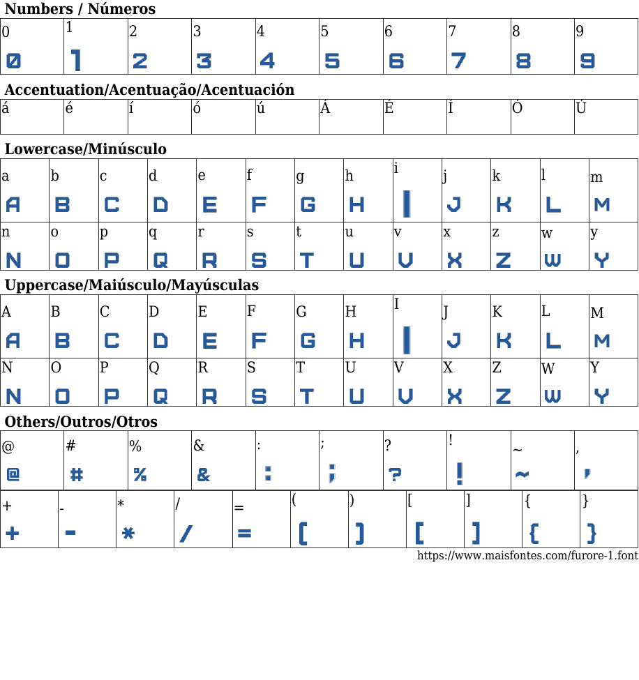 Furore: Free Font Download | MaisFontes