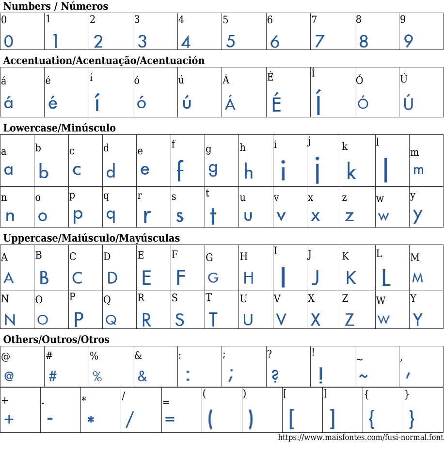 Fusi Normal Font: Free Download | MaisFontes
