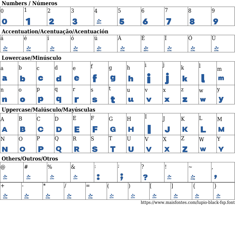 Lupio Black: Baixar Fonte Grátis | MaisFontes