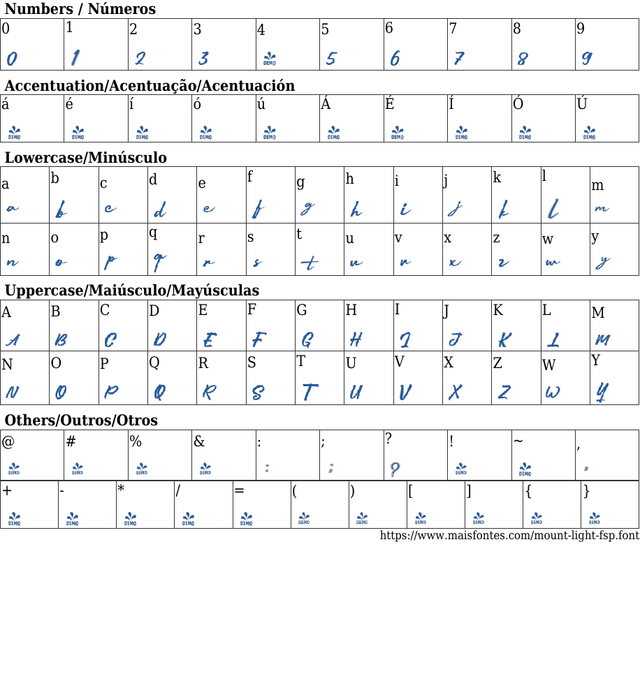 Mount Light: Free Font Download | MaisFontes