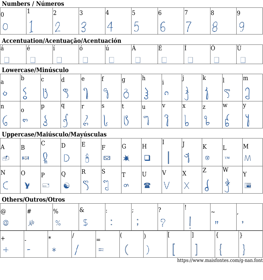 G Nan: Free Font Download | MaisFontes