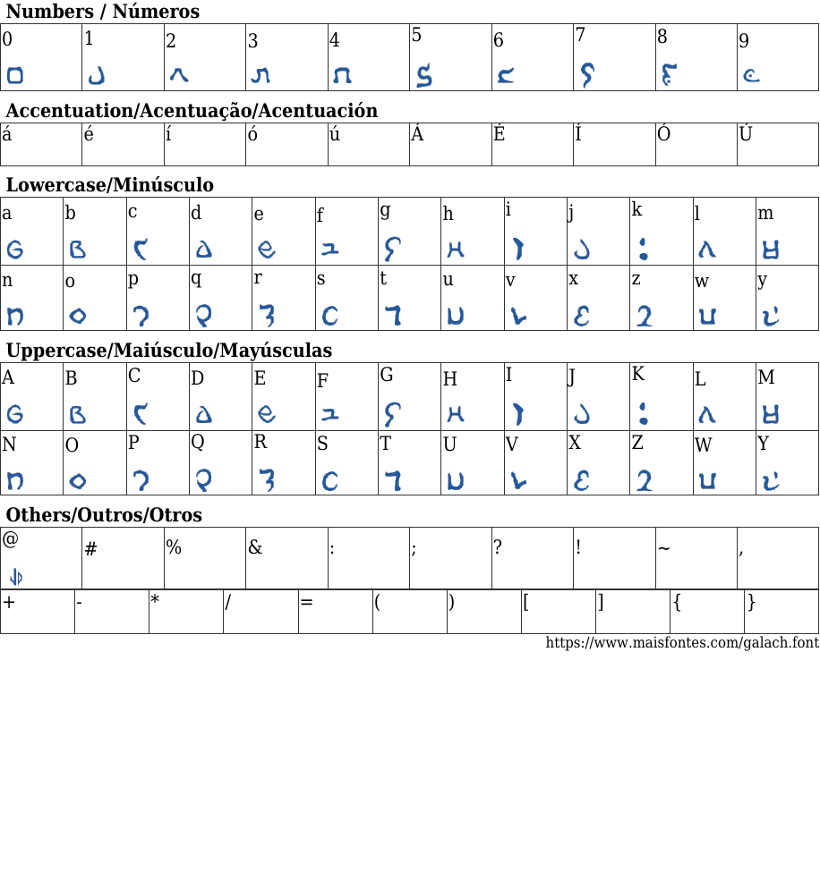 Galach: Free Font Download | MaisFontes
