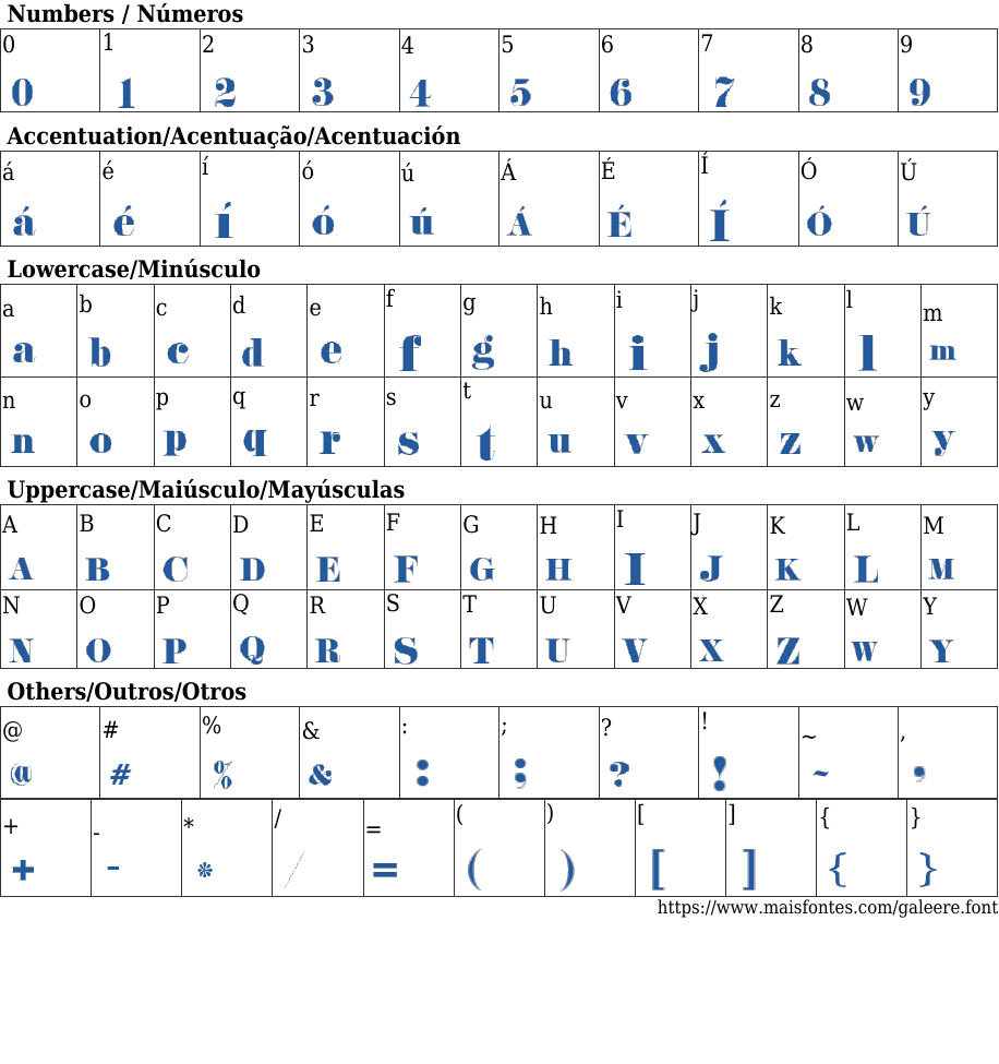 Galeere: Baixar Fonte Grátis | MaisFontes